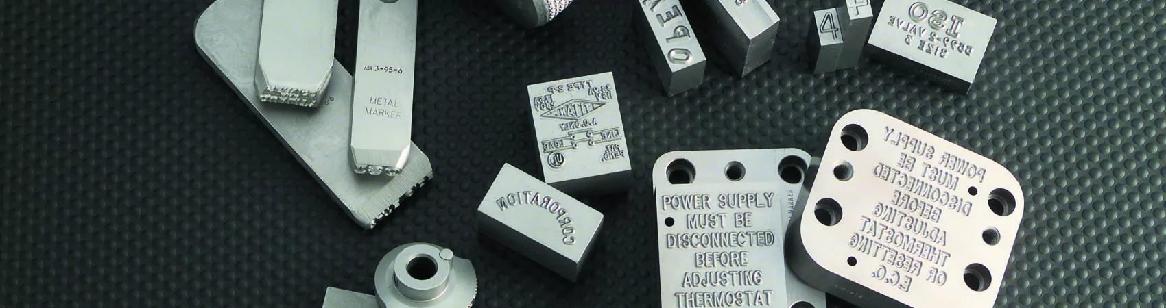 Custom Stamped Metal Tags | Metal Marker Mfg