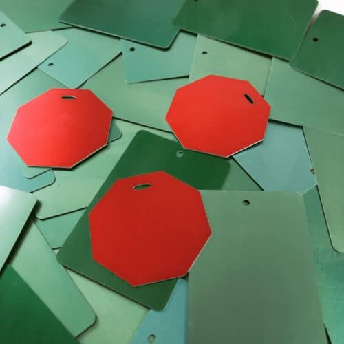 Photo Gallery | Metal Tags & Labels | Metal Marker Mfg