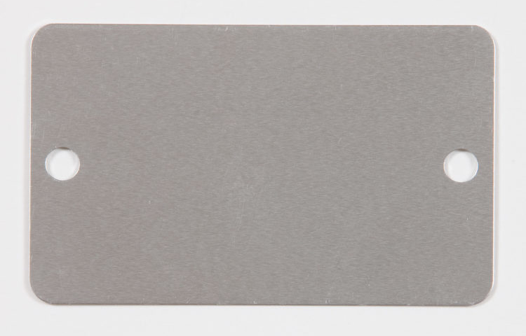 Blank Metal Tags | Add Your Own Information | Metal Marker Mfg