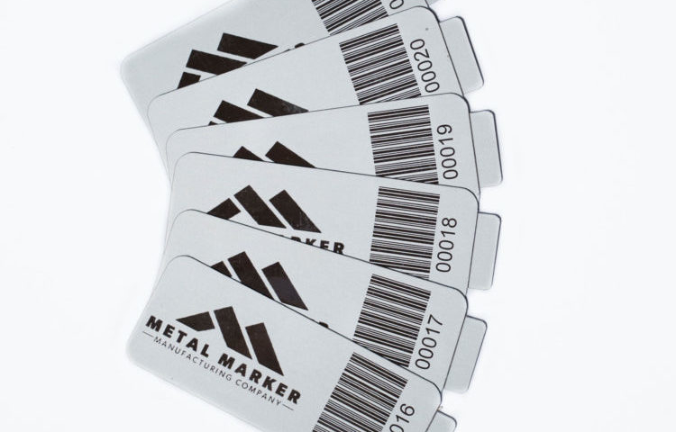Bar Code Tags | Metal Marker Mfg