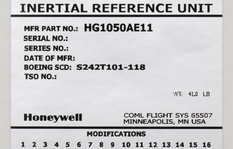 Aircraft Placards | Metal Tags, Nameplates, Labels | Metal Marker Mfg