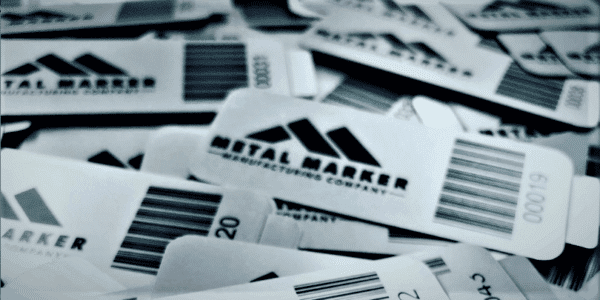Metal Inventory Tags | Asset Tracking | Metal Marker Mfg