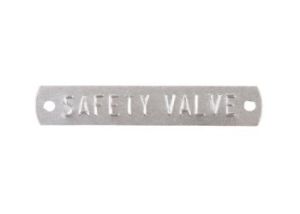 Custom Metal Valve Tags Industrial | Metal Marker Mfg