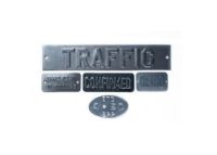 Certified Custom Embossed Metal Tags | Metal Marker Mfg