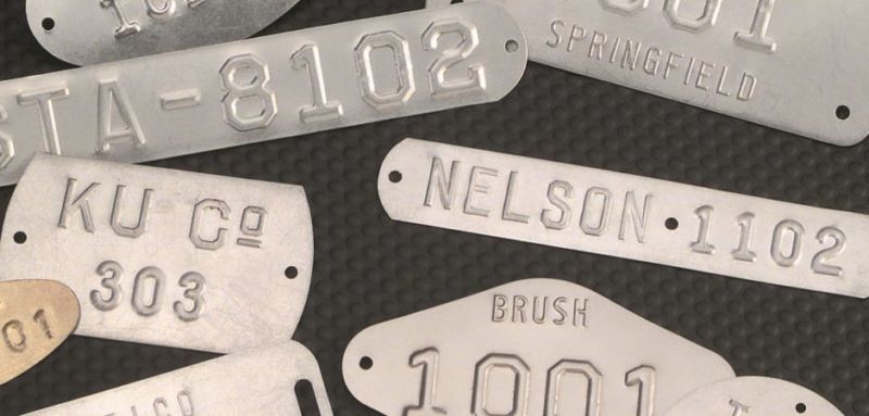 Mining Tags - Industry Labels | Metal Marker Mfg.
