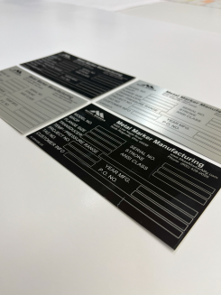 Gas Meter Tags for Utility Compliance | Metal Marker Mfg